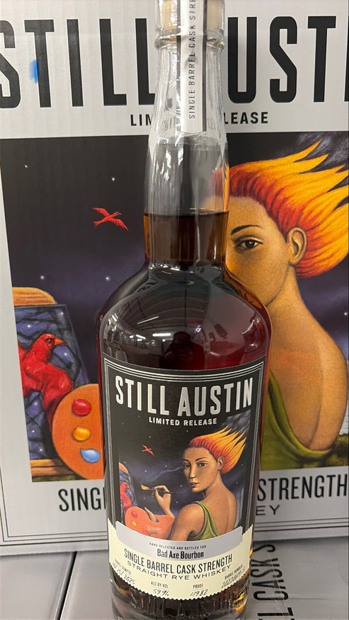 Bad Axe Bourbon x DRC - Still Austin Single Barrel Cask Strength Rye ...